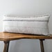 French Rustic Cushion Rectangular Cushion Country Heavy Grain Sack ...