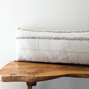 French Rustic Cushion Rectangular Cushion Country Heavy Grain Sack ...