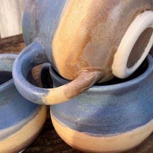 Potbelly Mugs | Montana Ranch Glaze Design | Stoneware | Curvy in All ...