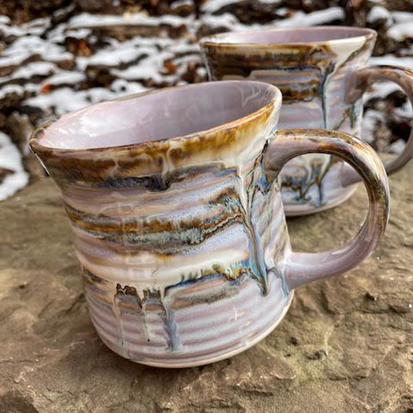 Wide Base Mug - Etsy