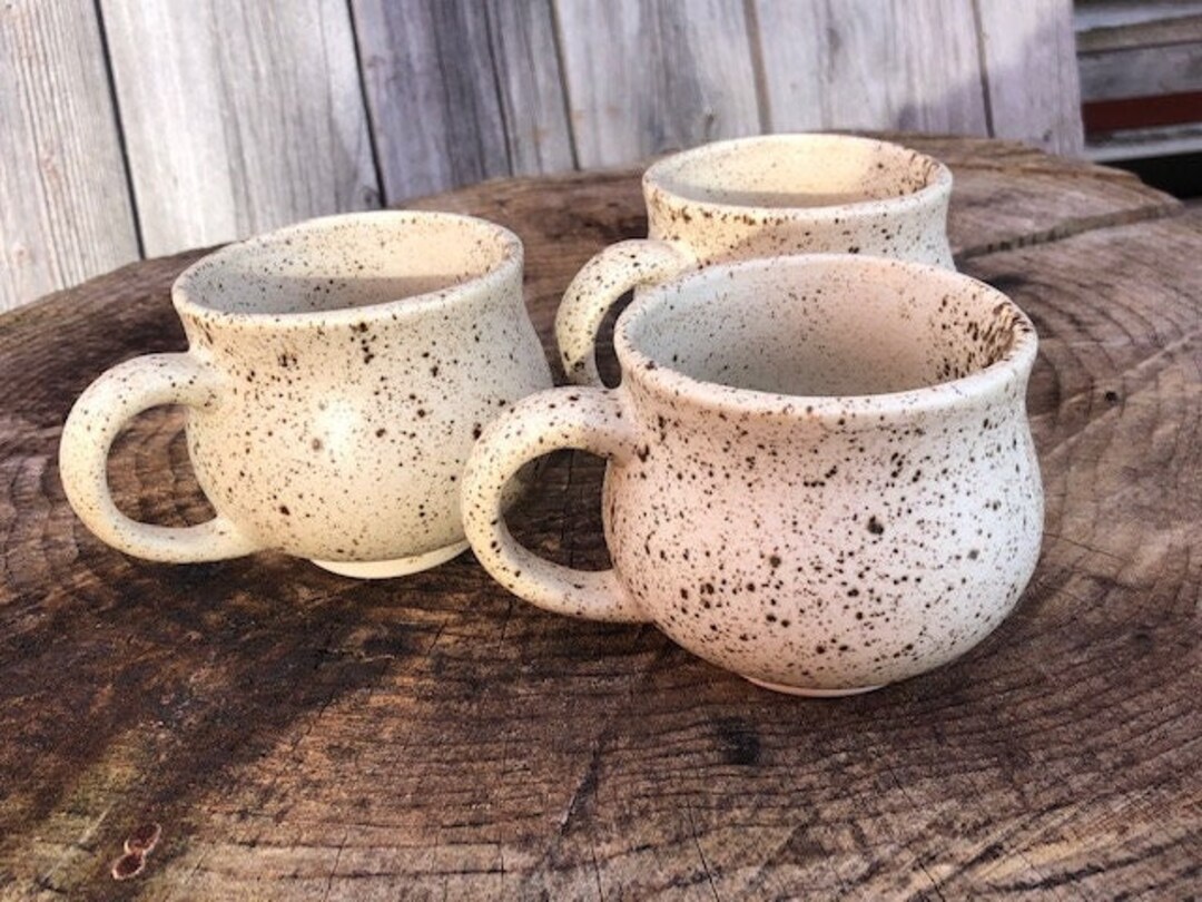 Potbelly Mugs Winterwood Glaze Design Stoneware Curvy in All the Right ...