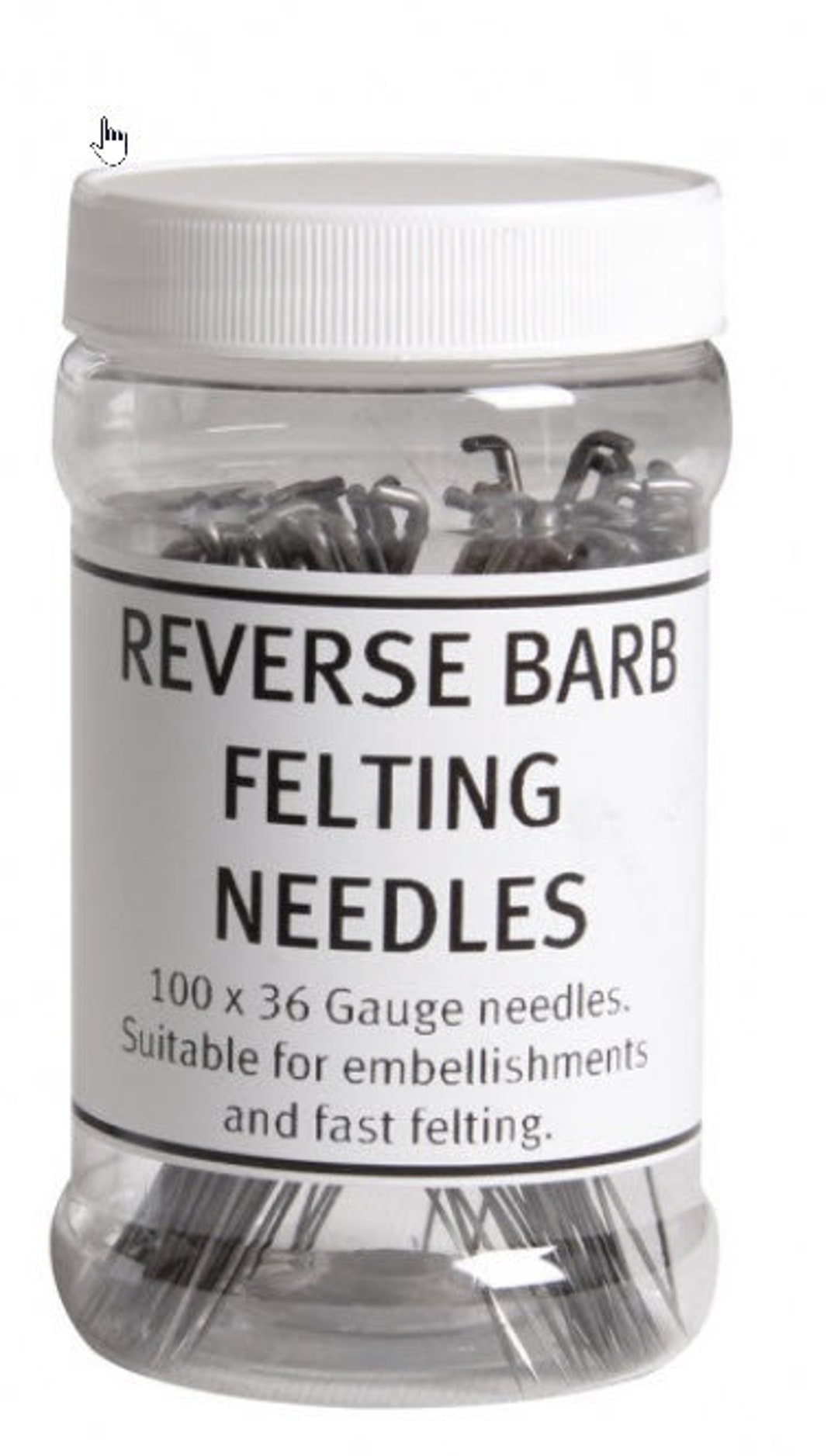 Needle Felting Needles, 'REVERSE BARBED 36 GUAGE', Needles for Fibre ...