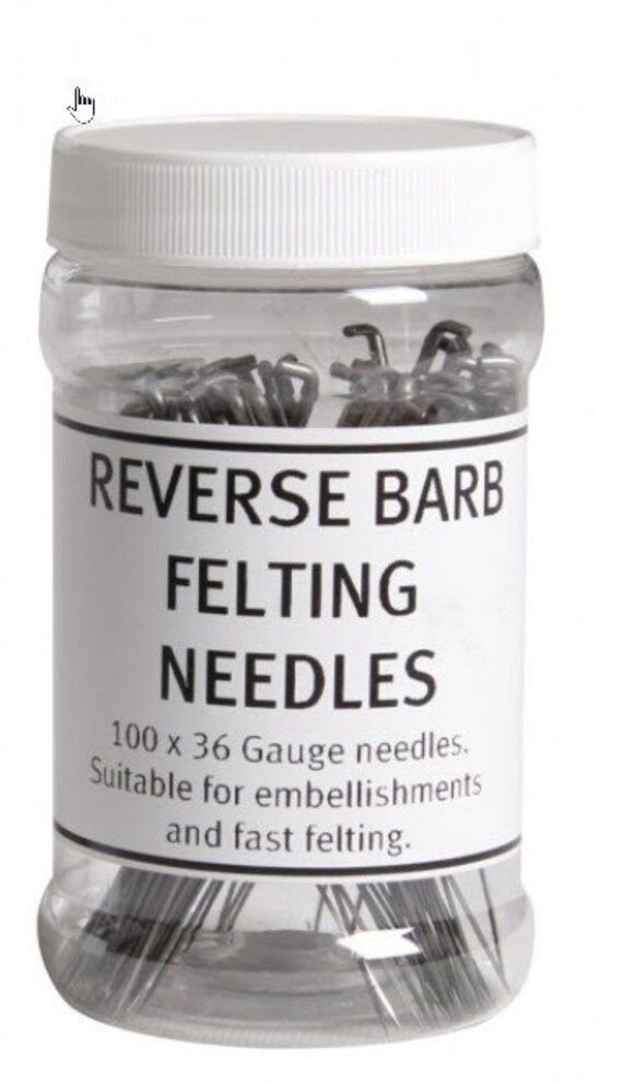 Needle Felting Needles 'REVERSE BARBED 36 GUAGE' - Etsy Canada