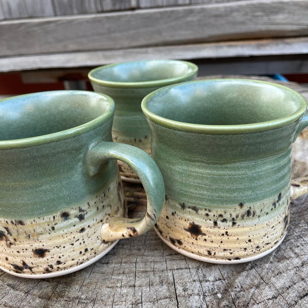 Wide Base Mug - Etsy