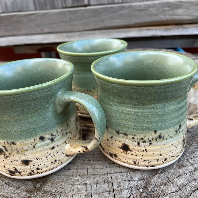 Wide Base Mug - Etsy