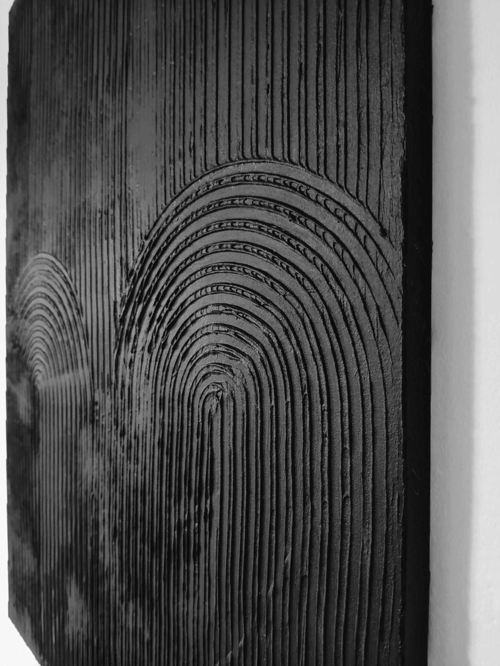 Black Texture Wall Art Abstract Texture Painting - Etsy