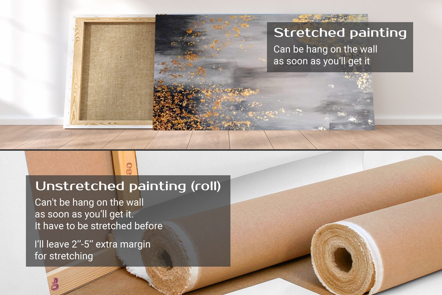 Colorful Painting Tableau Abstrait Abstract Painting | Etsy