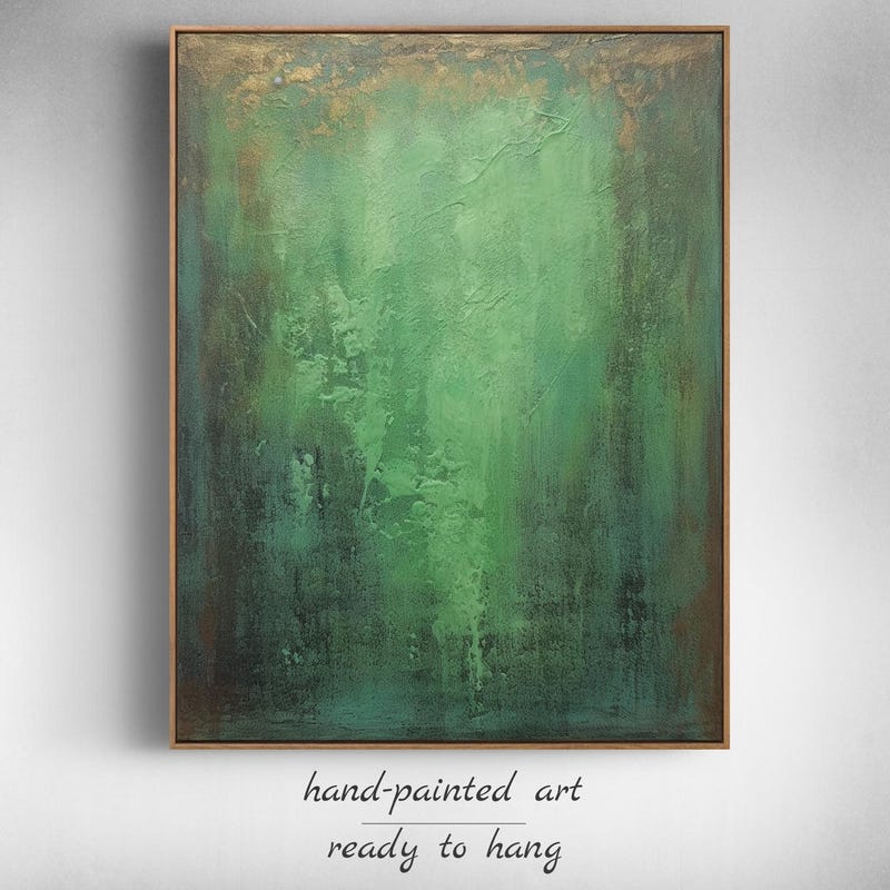 Green Artwork - Etsy