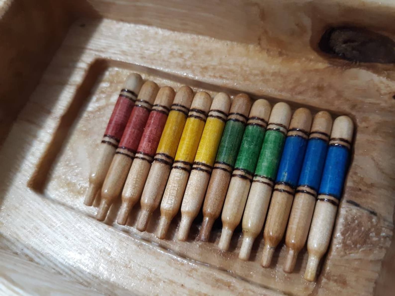 Handmade Wood Cribbage Pegs - Etsy