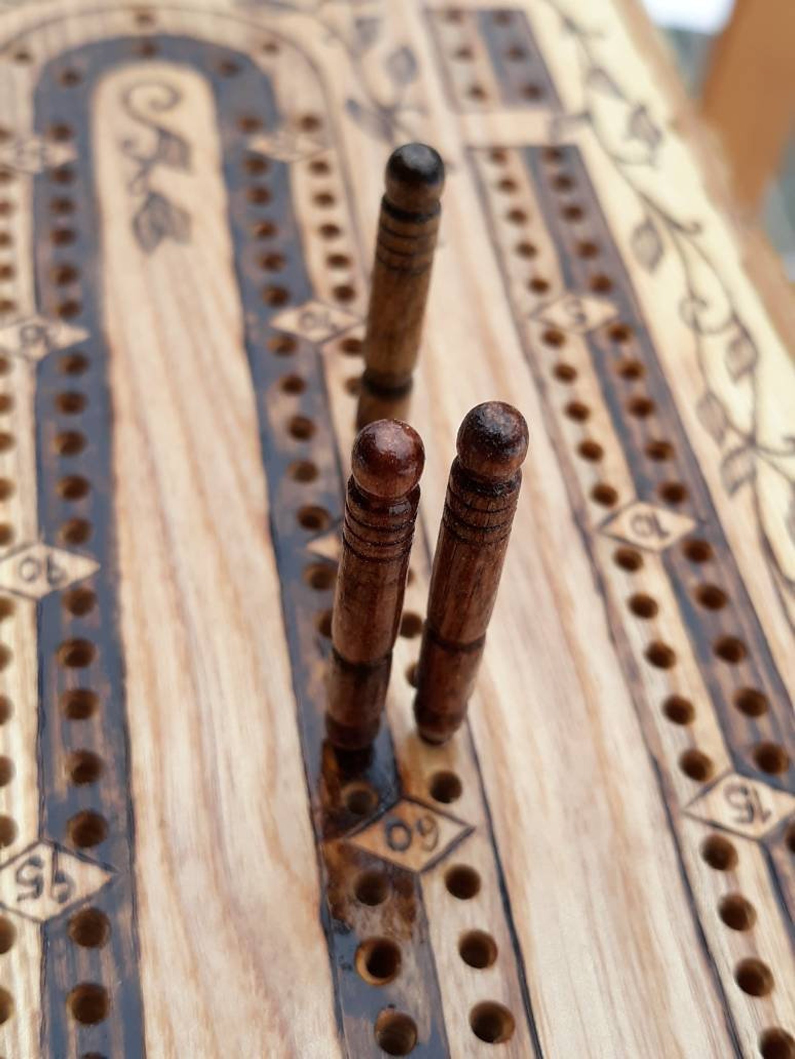 Handmade Wood Cribbage Pegs - Etsy