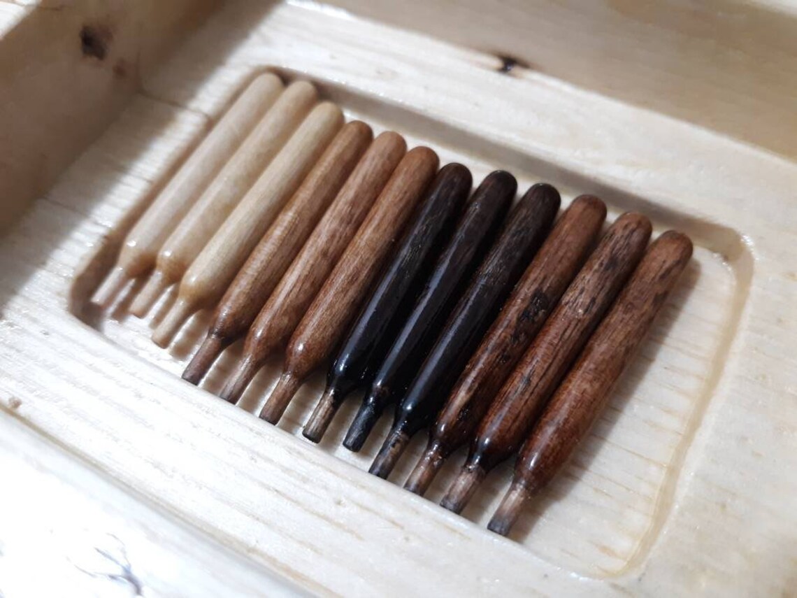 Handmade Wood Cribbage Pegs - Etsy