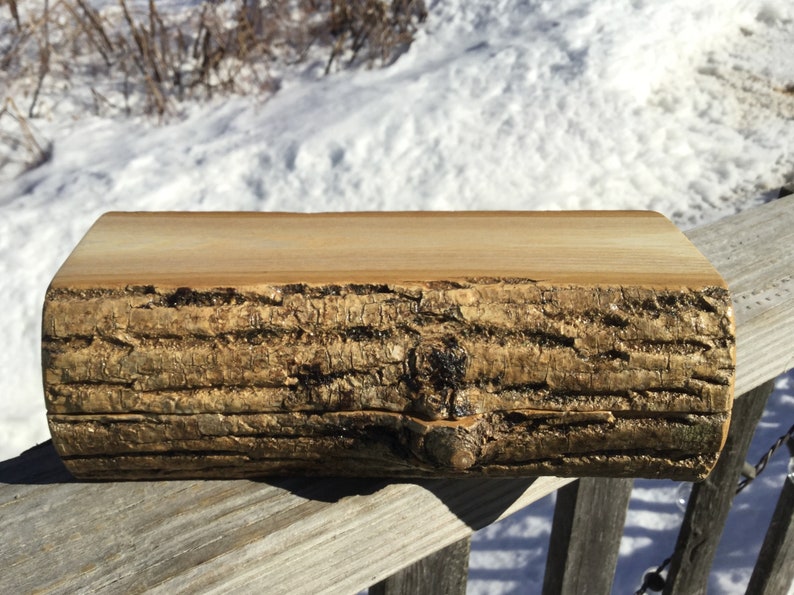 Live Edge Wooden Jewelry Box - Etsy