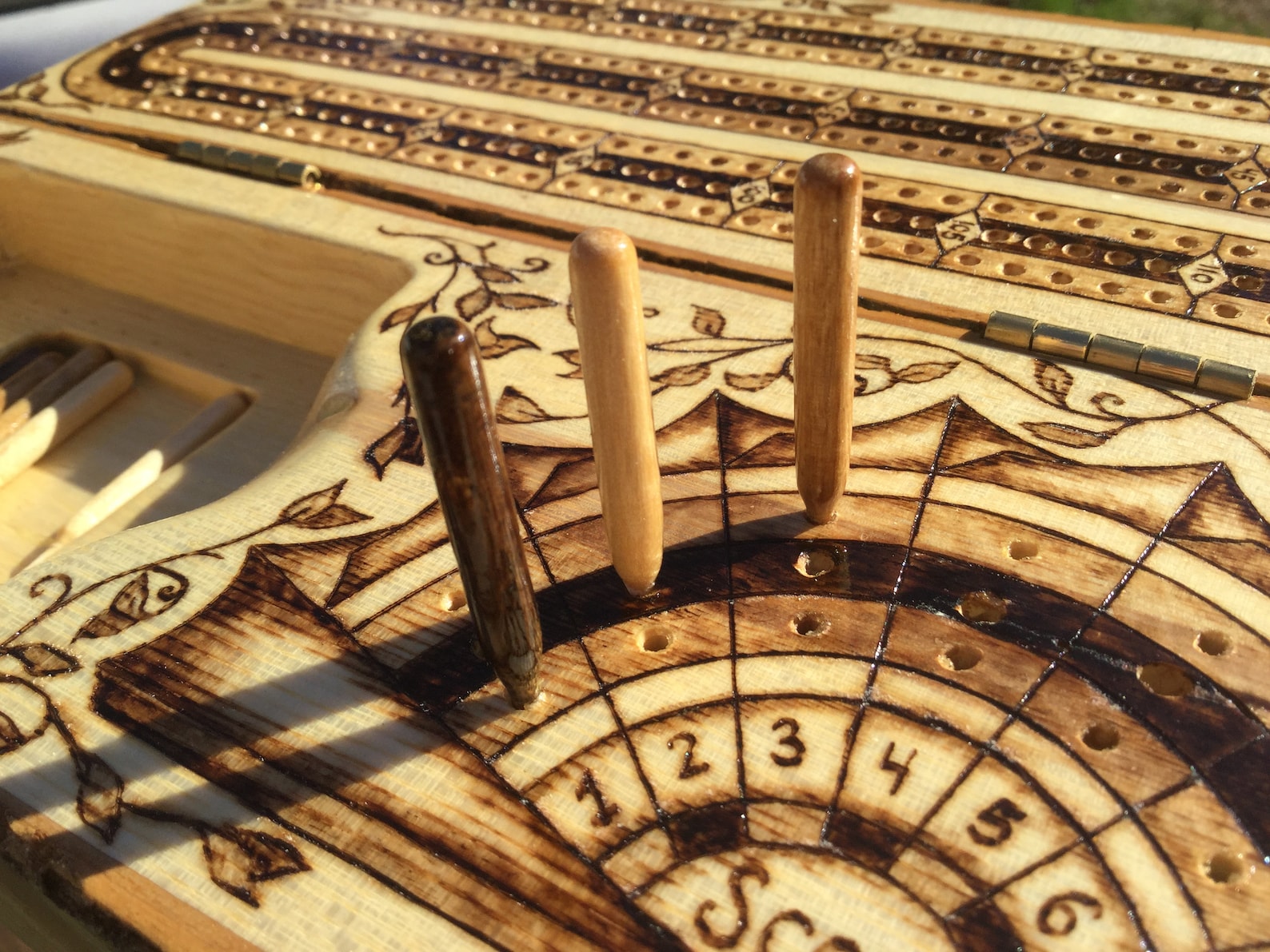 Handmade Wood Cribbage Pegs - Etsy