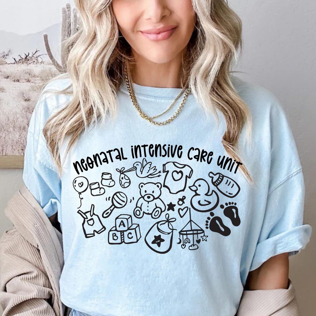 NICU Shirt, NICU New Grad Shirt, Neonatal Intensive Care Unit Nurse ...