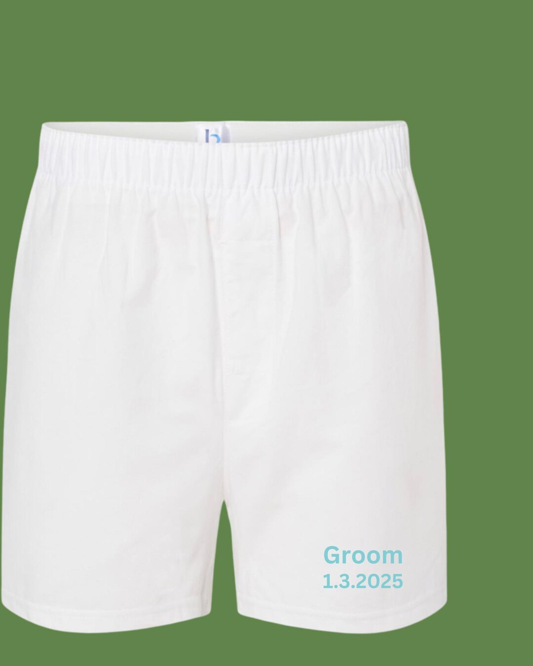 Embroidered Groom’s Boxers - Embroidered Geoom Gift - Wedding Day Gift ...
