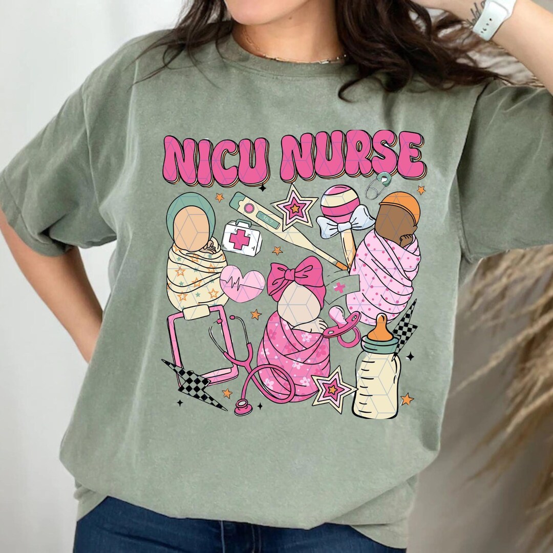 NICU Shirt, NICU New Grad Shirt, Neonatal Intensive Care Unit Nurse ...