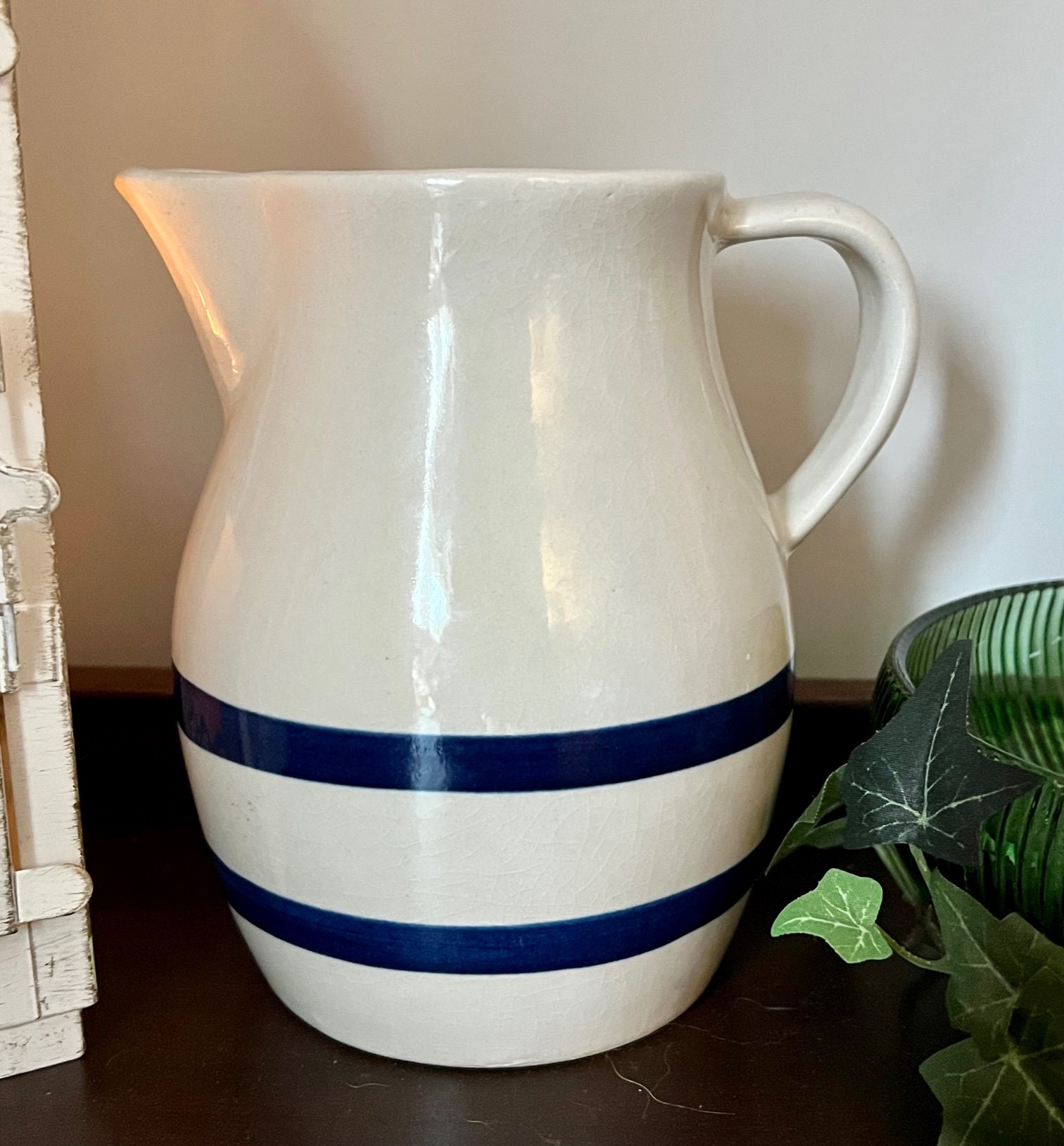 Classic R.R.P. Co. Robinson Ransbottom Pottery Pitcher Made - Etsy
