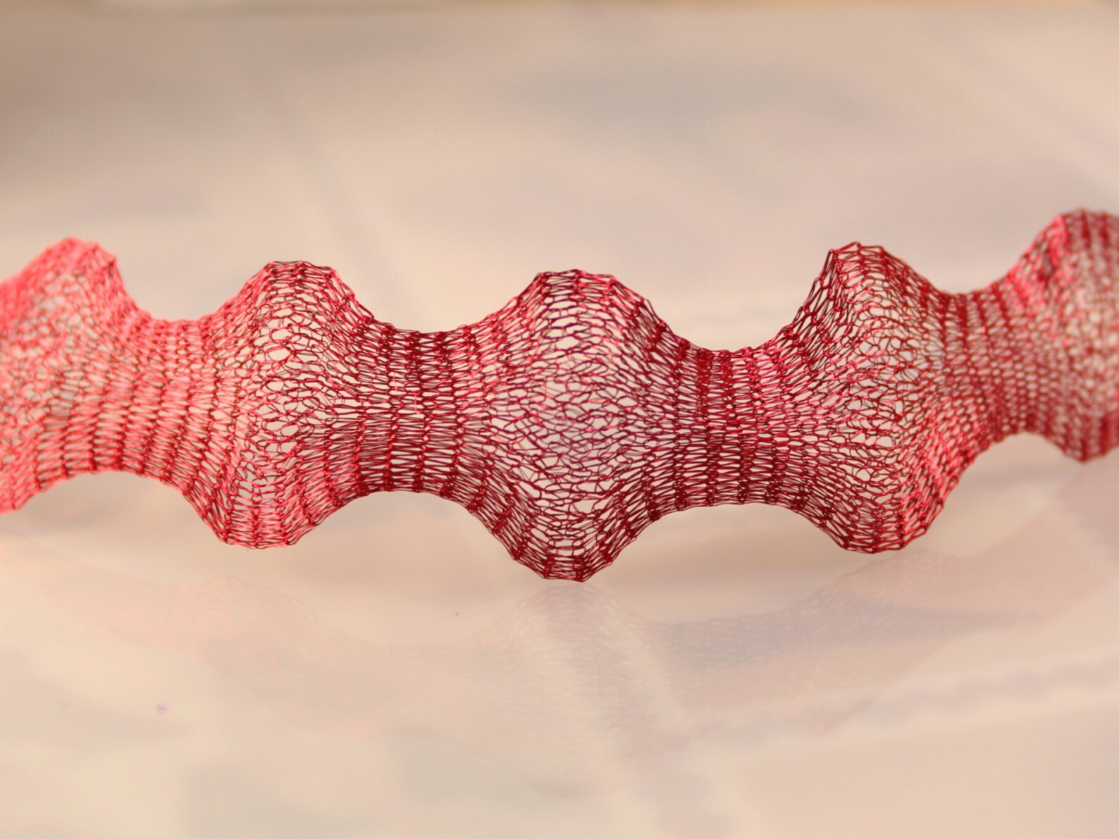 1-10 Meter Wire Mesh 12mm Crafting Material, Tubular Mesh Ribbon Mesh ...