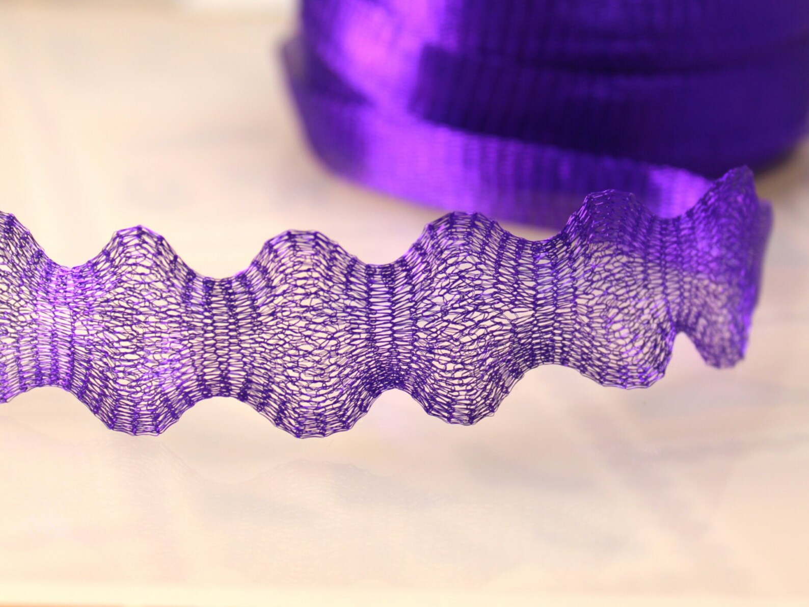 1-10 Meter Wire Mesh 12mm Crafting Material, Tubular Mesh Ribbon Mesh ...