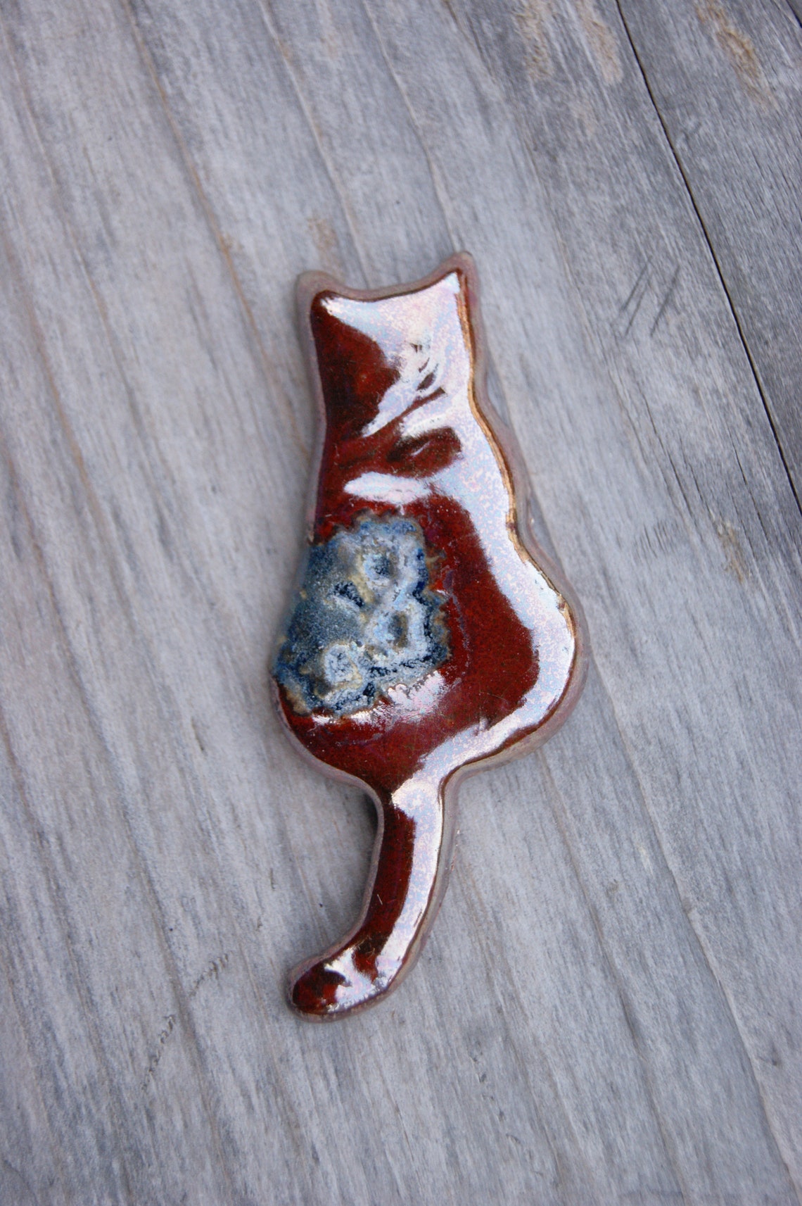 Cute Cat Fridge Magnet Ceramic Cat Refrigerator Magnet Cat - Etsy