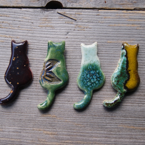 Cat Brooch - Etsy UK