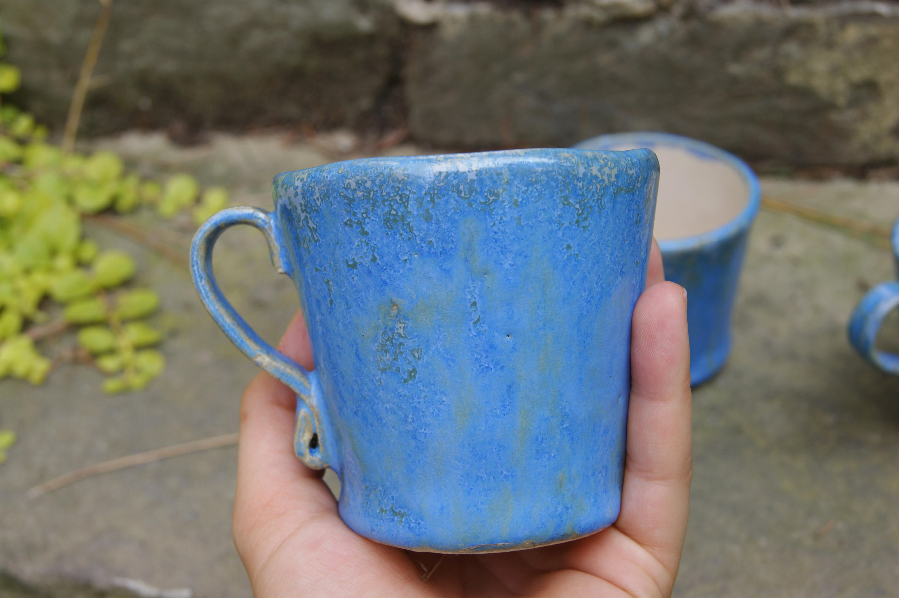 Ceramic Turquoise Pot Cactus Pot Cover Hand Made Ceramic | Etsy