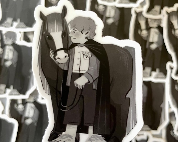Samwise and Bill Vinyl Sticker - Lord of the Rings Hobbit Fanart Shire ...