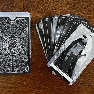 LOTR Major Arcana Tarot Deck 22 Cards Lord of the Rings Fanart Mini ...