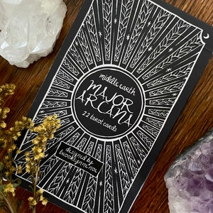 LOTR Major Arcana Tarot Deck 22 Cards Lord of the Rings Fanart Mini ...