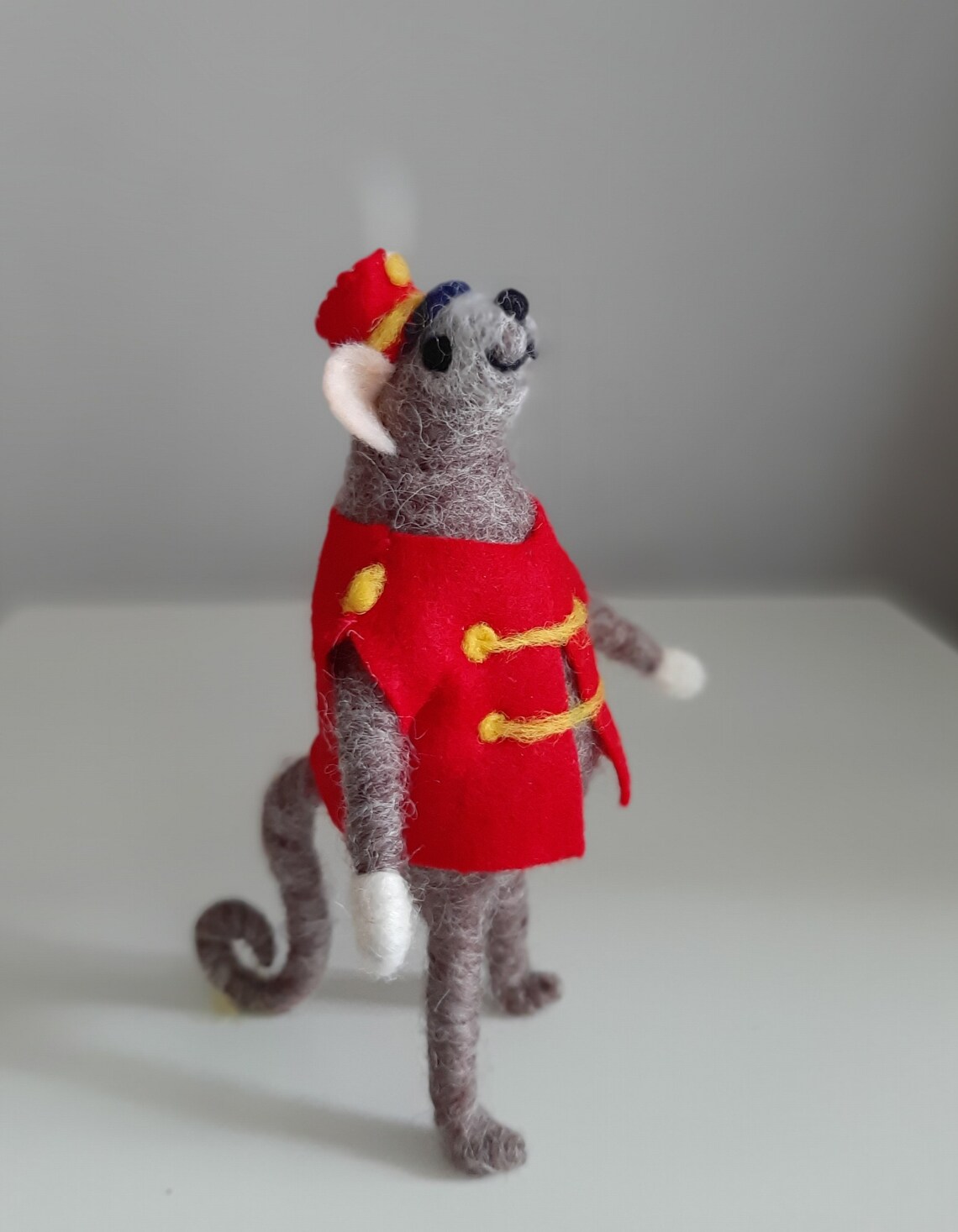 Needle Felted Mouse Figurine Felt Mice Gift for Him Felt - Etsy