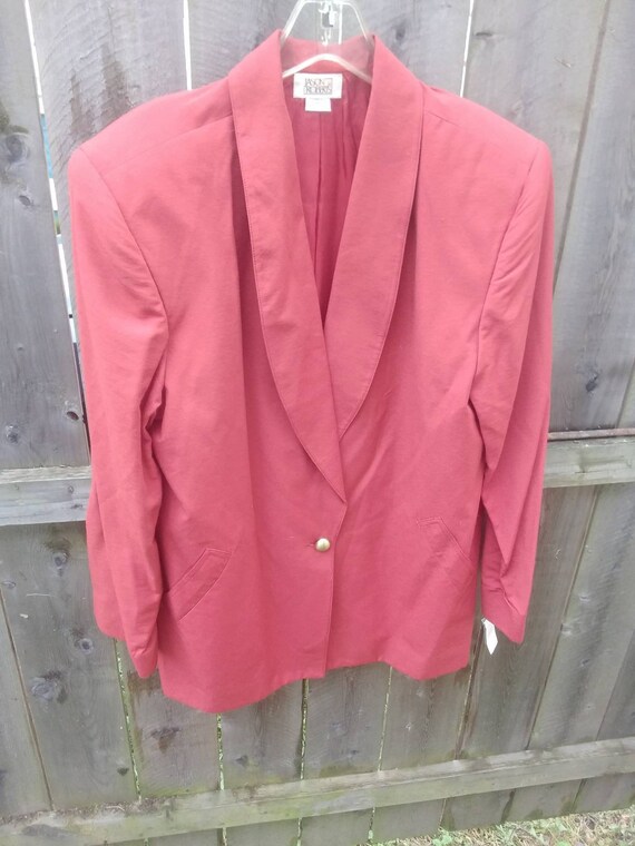 NWT Jason Roberts Oversized Boxy Blazer - Gem