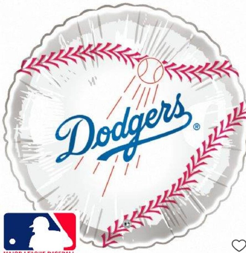 9 MLB Los Angeles Dodgers Airfill Only Balloon - Etsy