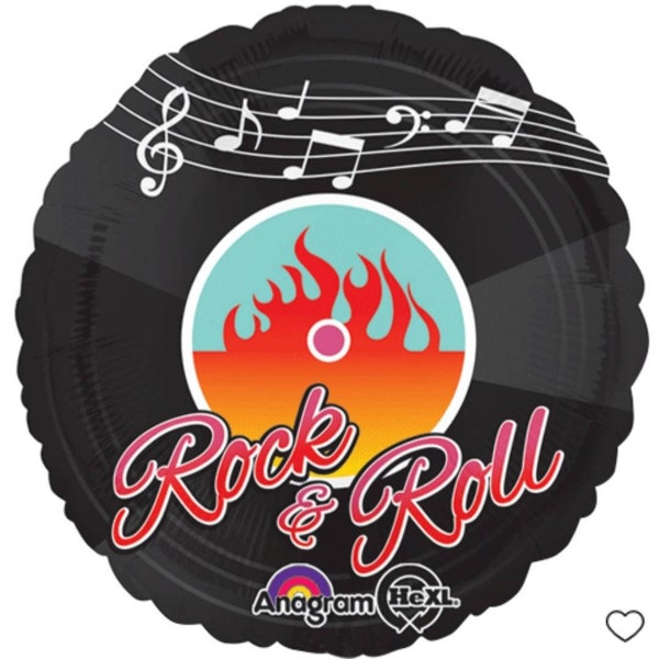 Rock and Roll Party Decorations - Etsy