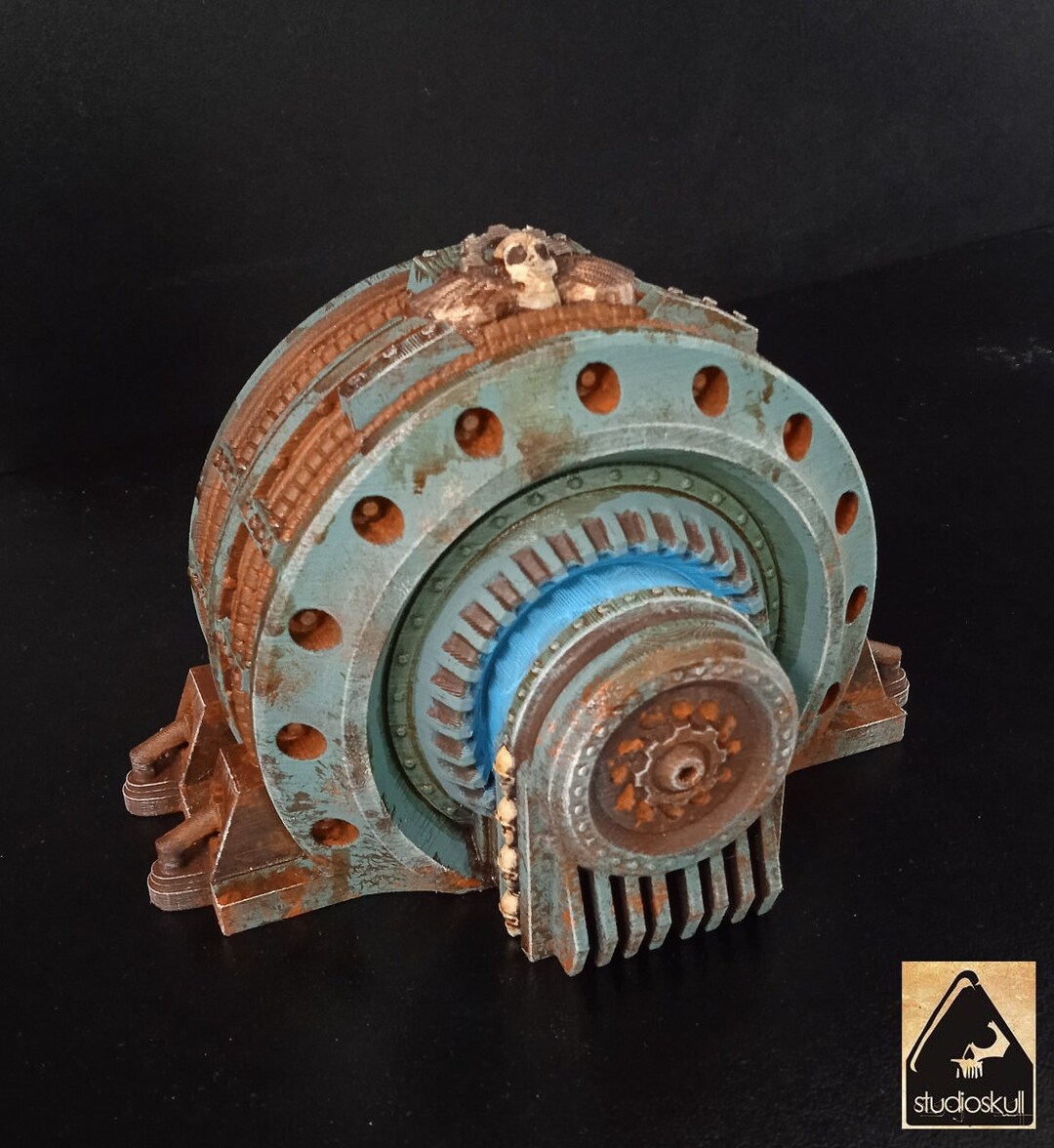 3D Printed Large Power Generator - Wargaming Sci-fi Terrain - War Games ...