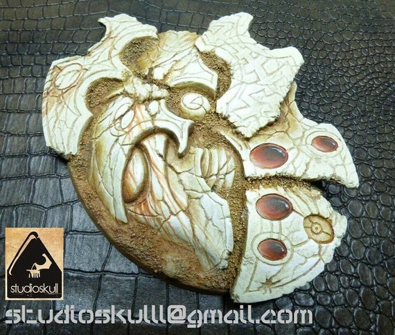 120x95mm Resin Base Terrain Scenery Eldar Ruins Titan - Etsy