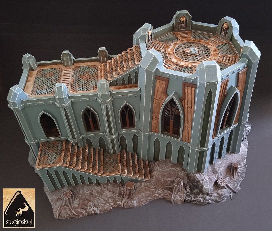 3D Printed Fortress of the Empire Building Wargame Scenery Terrain 28 ...