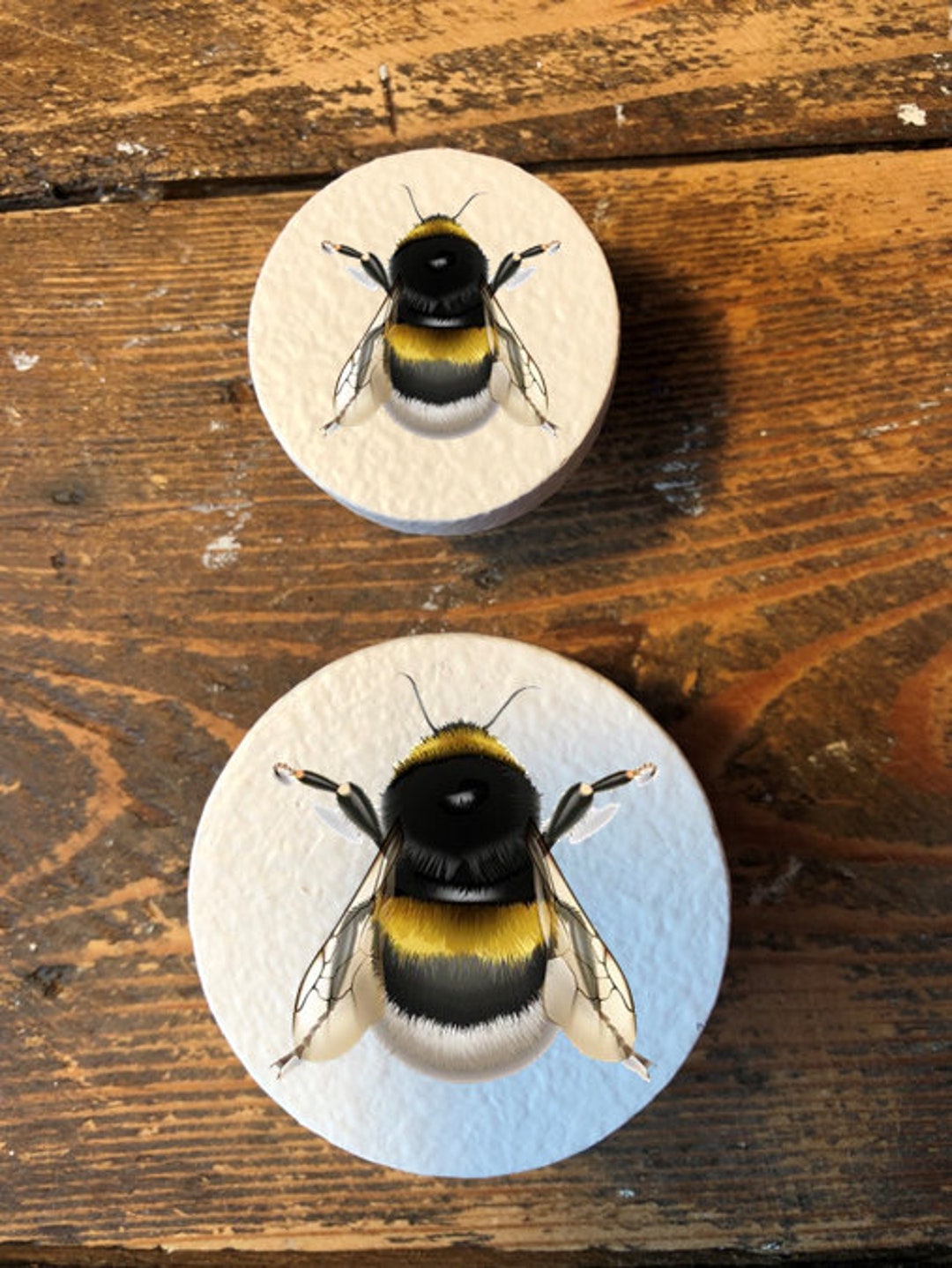 35mm or 48mm Handmade Bee Drawer Cupboard Wardrobe Pull Knobs - Etsy