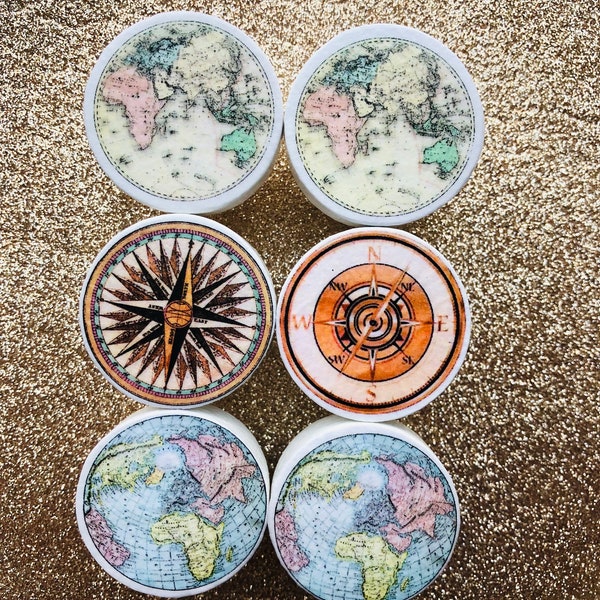 Compass Knob - Etsy