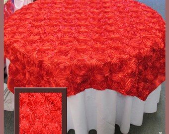 Red Table Overlay - Etsy