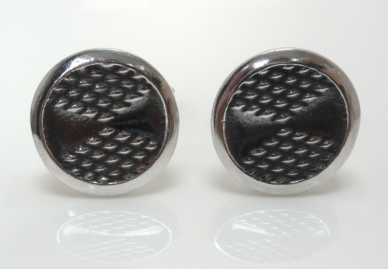 Viktor Vintage Style Solid Silver Cufflinks Perfect Gift or - Etsy