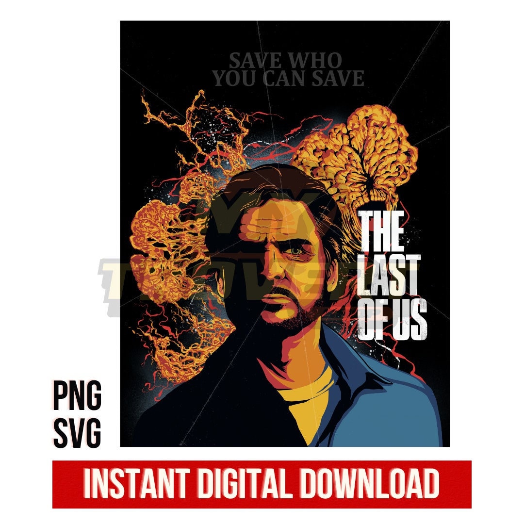SVG PNG Inspired by the Last of Us Joel. Design Inspired by "last of Us ...