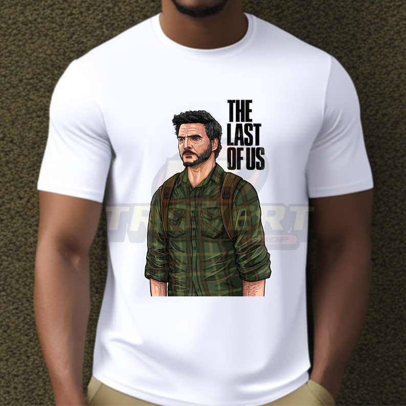Joel the Last of Us Inspired Psd Png. Last of Us Joel Inspired Design ...