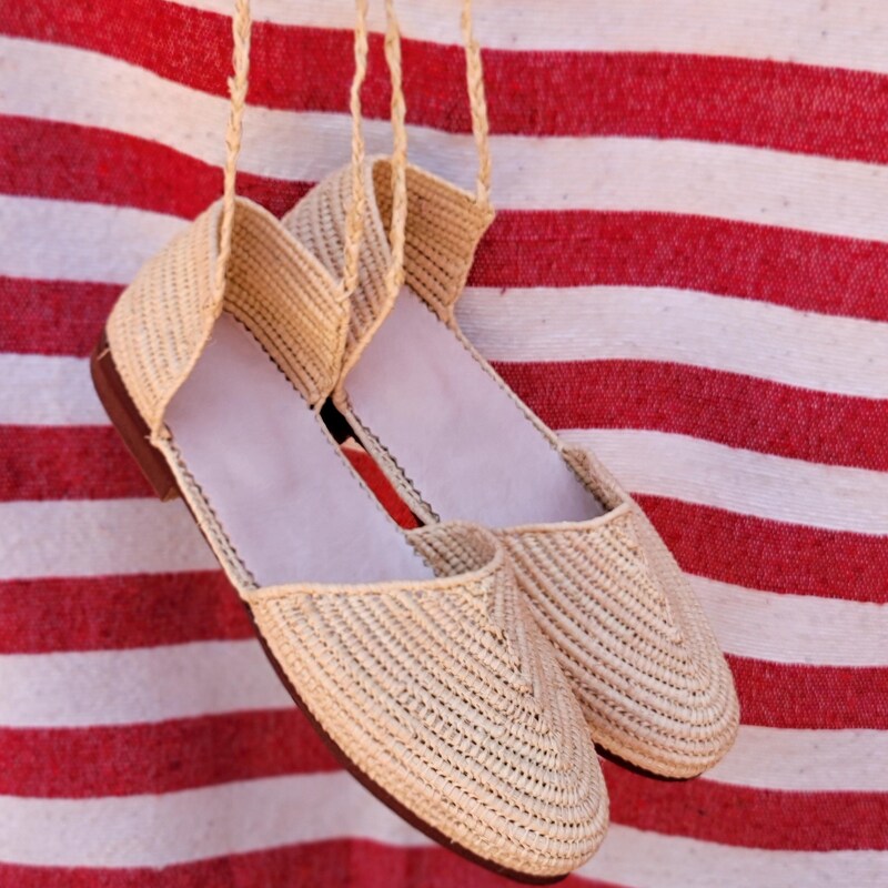 Raffia Shoes - Etsy
