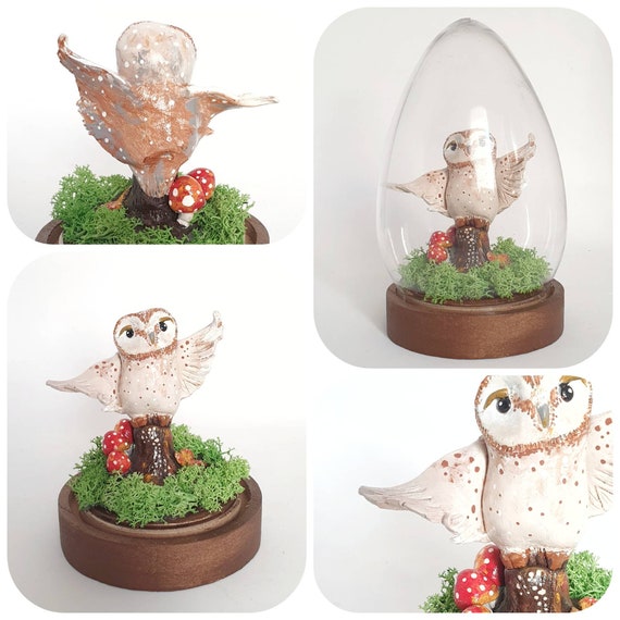 Barn Owl Bell Towers Under Bell | Etsy