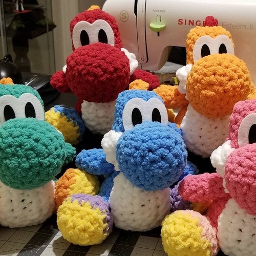 Yoshi Plushie | Etsy