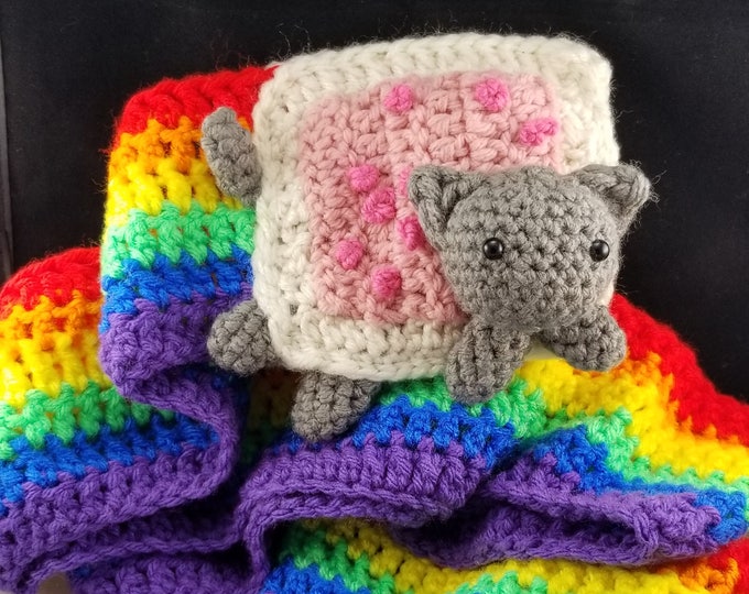 Nyan Cat Scarf - Etsy