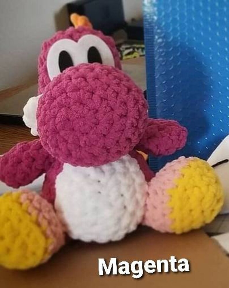 Yoshi Plushie - Etsy