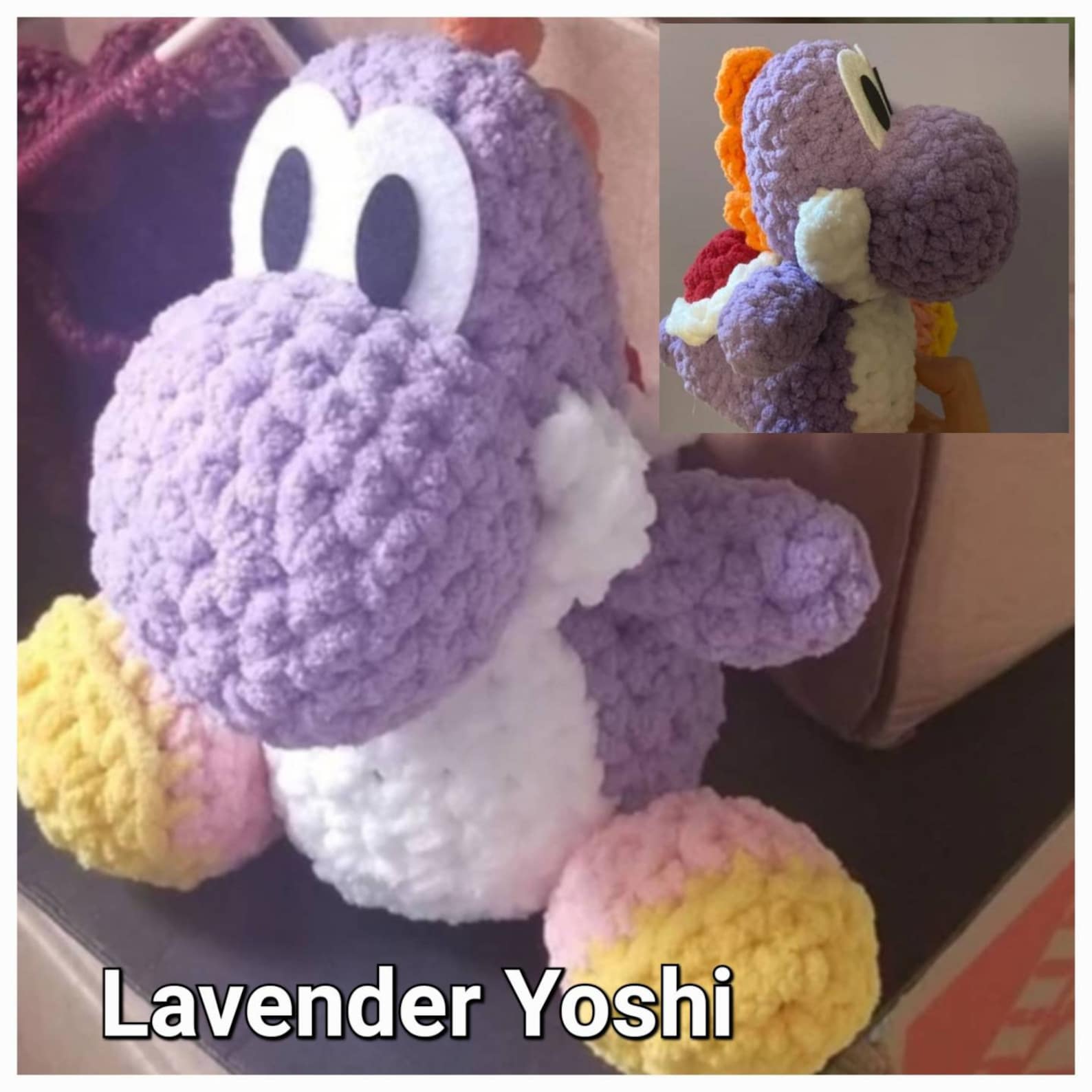 Yoshi Plushie - Etsy