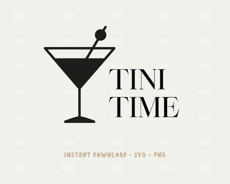 TINI TIME | SVG Design | Instant Download | Trendy Design | Sublimation ...