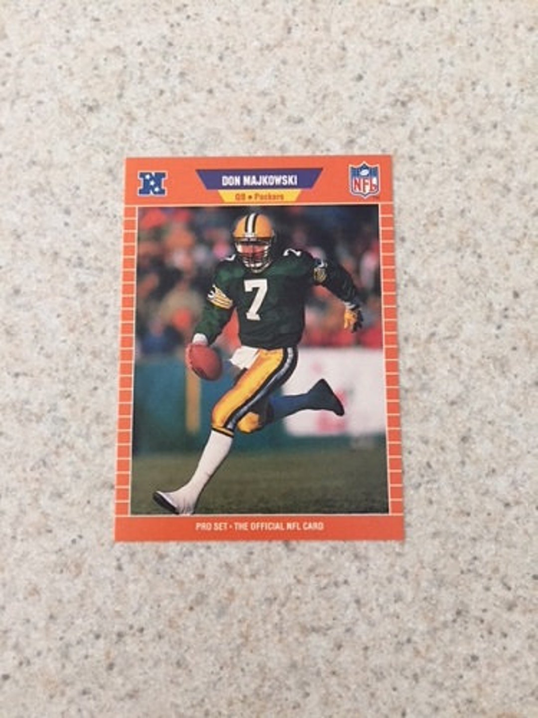 Dan Majkowski NFL Rookie Trading Card - Mint Condition RC - Very Good ...